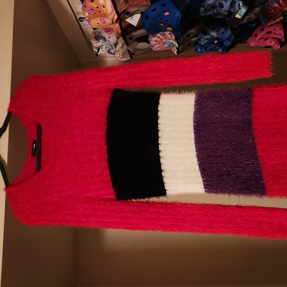 Fashion Nova | Dresses | Fuzzy Dress | Poshmark